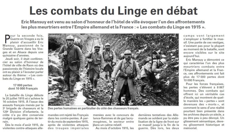 Deux articles sur la conférence d'Eric Mansuy du 24 mars 2016 - Charles ...